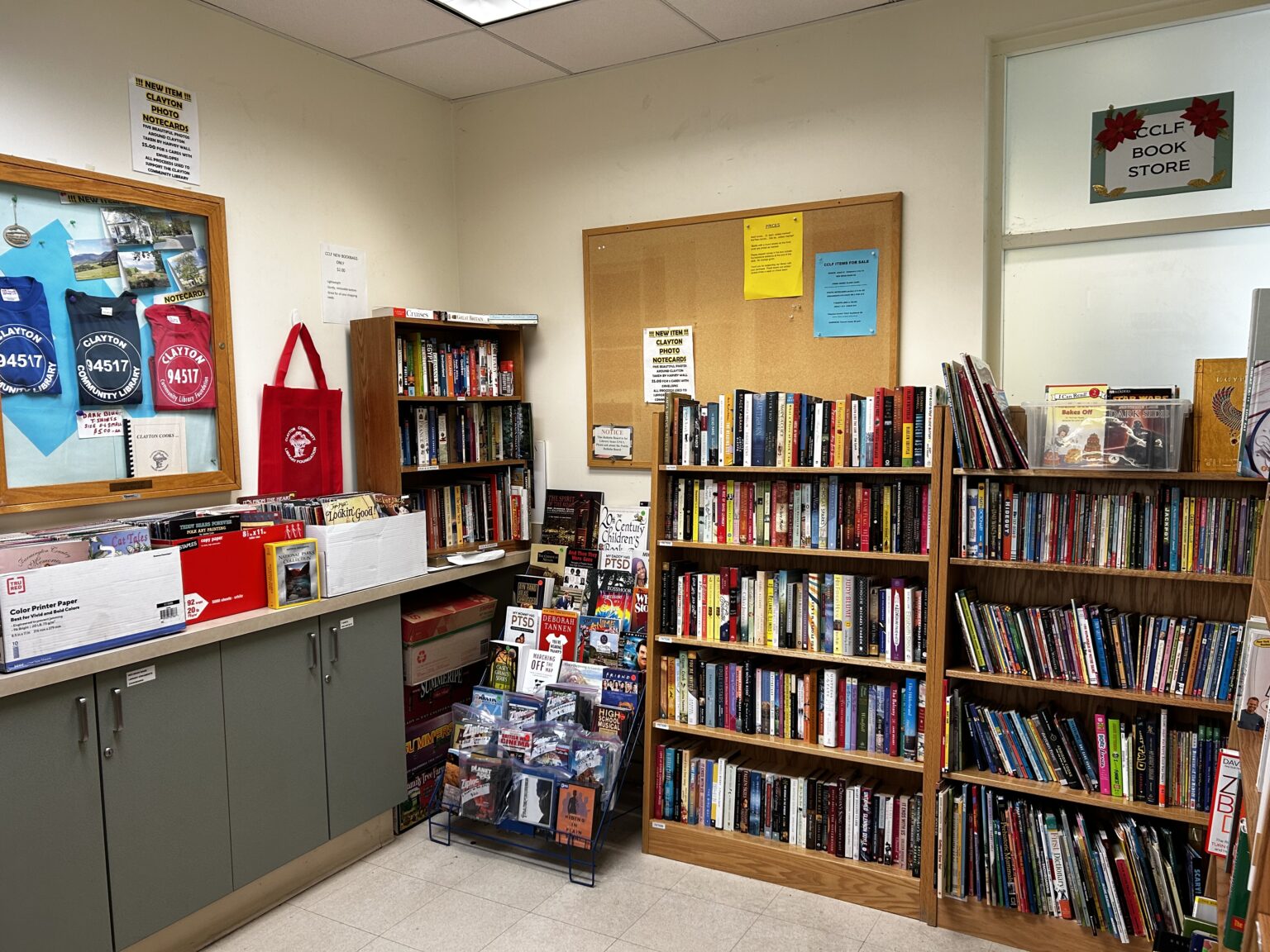 Visit our Book Store in the Clayton Community Library. You support the ...